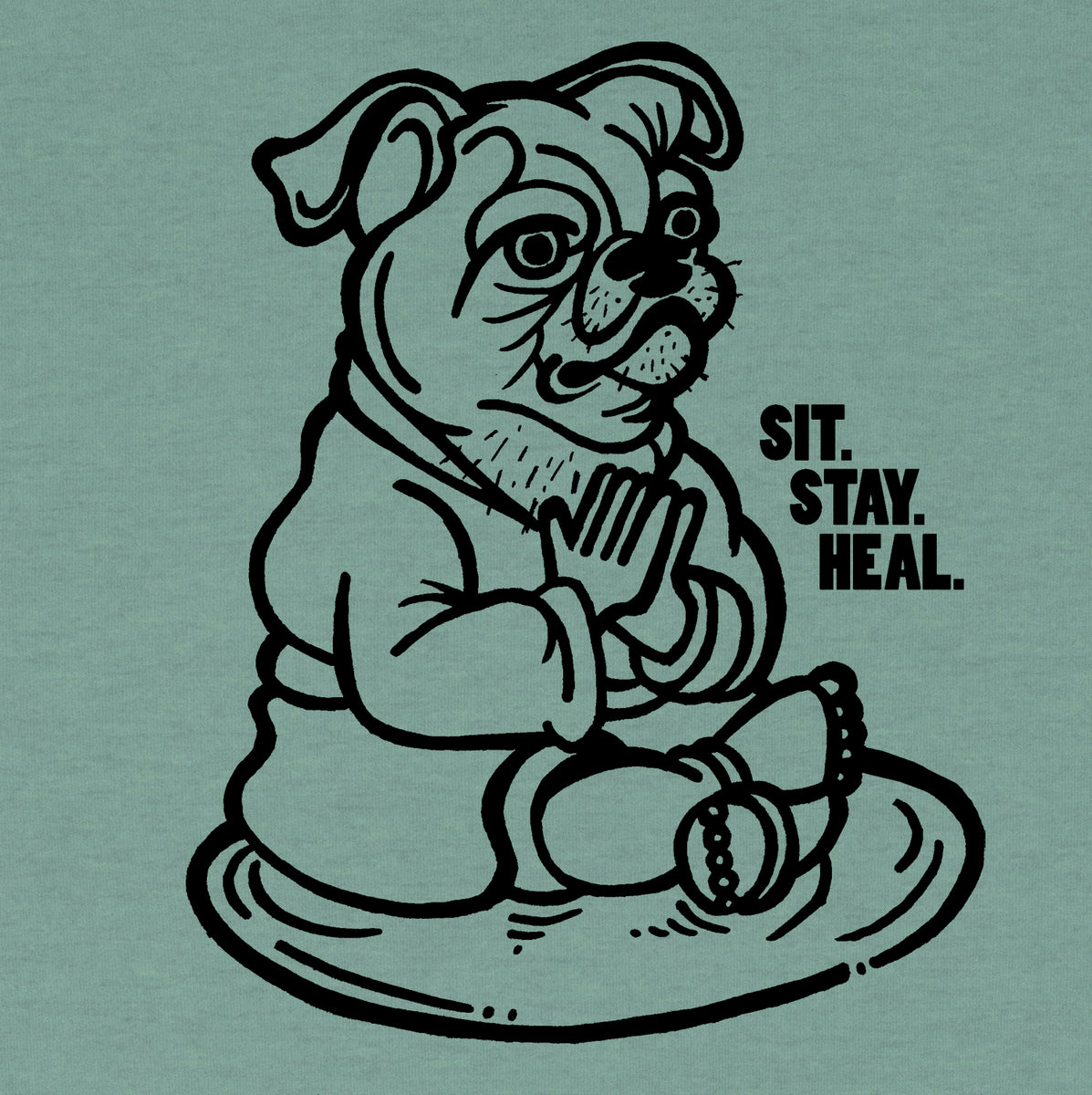 Buddha Pug by Rick Conrad – Streetwise Giveashirt